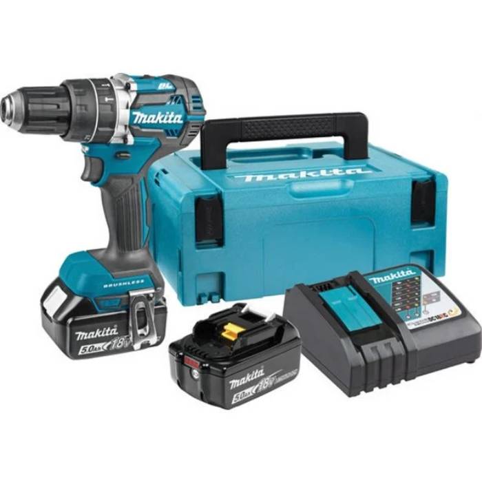 Makita DHP484RTJ CORDLESS HAMMER DRIVER DRILL 13mm 1 2