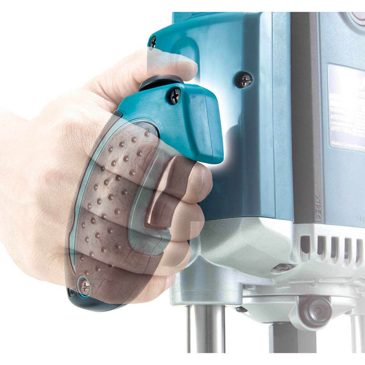 Plunge wood router machine Capacity 70mm 12mm 1 2inch 1850W
