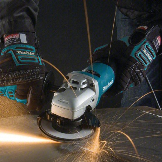 Makita 9564PC Angle Grinder 115 mm Slide Switch 1400W 12 000rpm 2.4kg